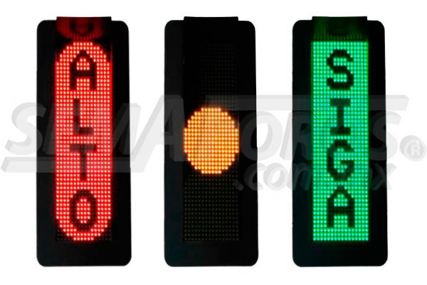 Semáforo Led de Pantalla nueva generación – SEMAFOROS.COM.MX