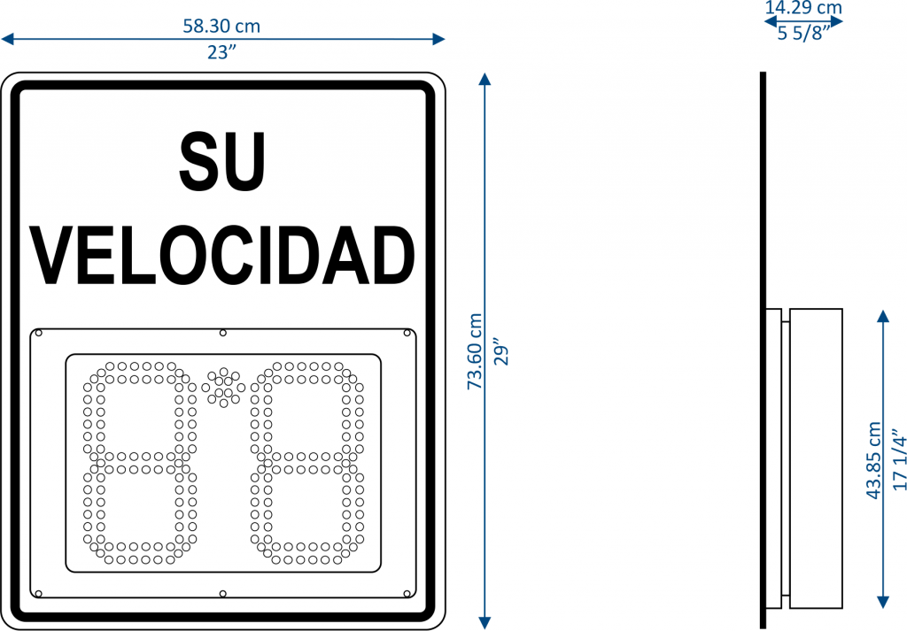 Radar de velocidad tipo Remolque – SEMAFOROS.COM.MX